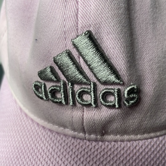 adidas | Accessories | Adidas Pink Womens Ball Cap Adidas Logo ...